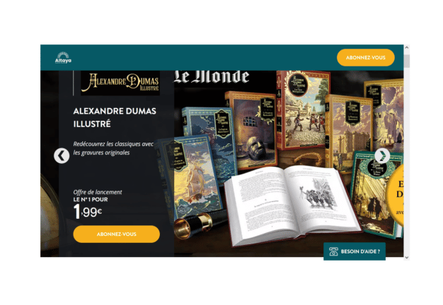 Alexandre Dumas Altaya sur altaya.fr : un échantillon de la splendeur ...