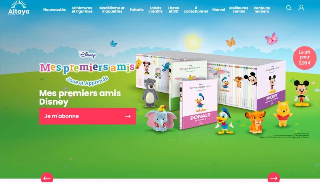 Mes Premiers Amis Disney Altaya sur altaya.fr : le numéro pour ...