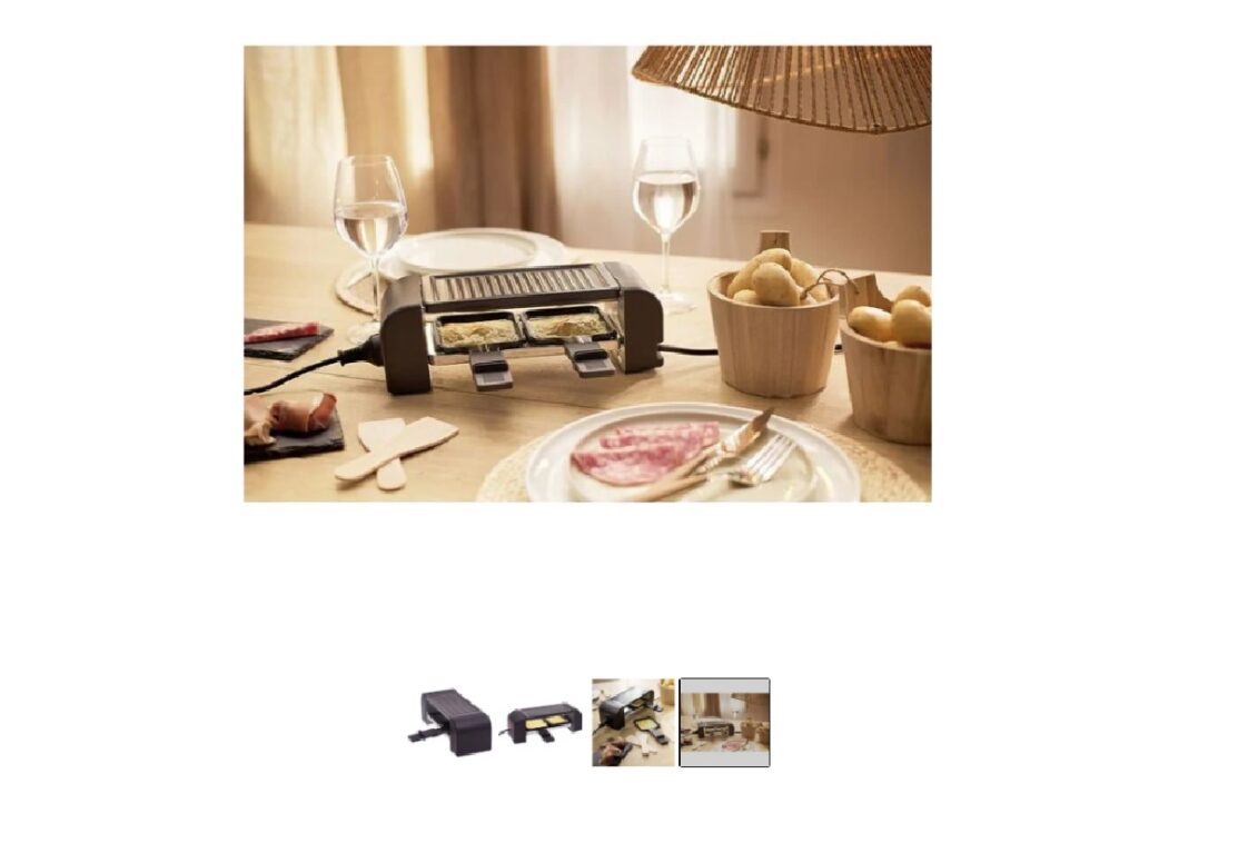 Raclette Party Gifi Homday connectable au prix exceptionnel de 14,99€