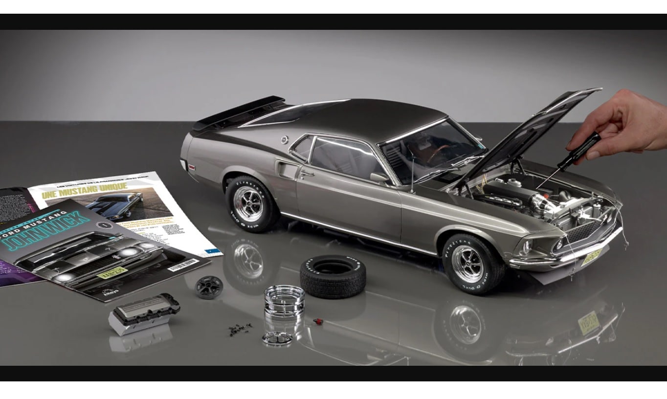 Mustang John Wick Altaya à l'échelle 1/8 : abonnez-vous dès le n°1 pour ...